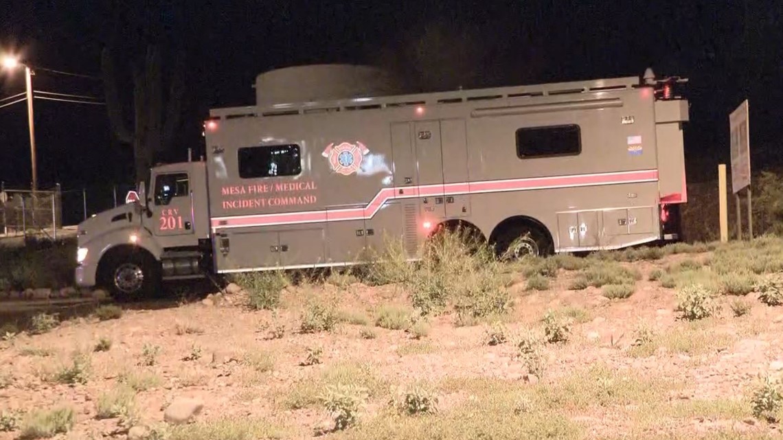 Mesa firefighters respond to deadly fire at local company | 12news.com