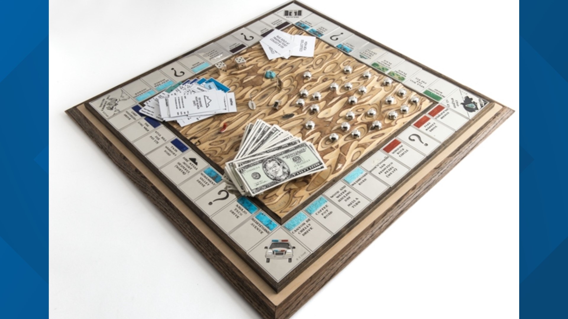 Artist wins top prize for Navajo-inspired version of Monopoly | 12news.com