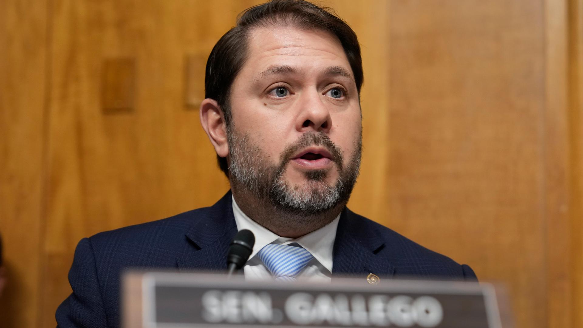 Ruben Gallego voting 'no' to confirm Pete Hegseth | 12news.com