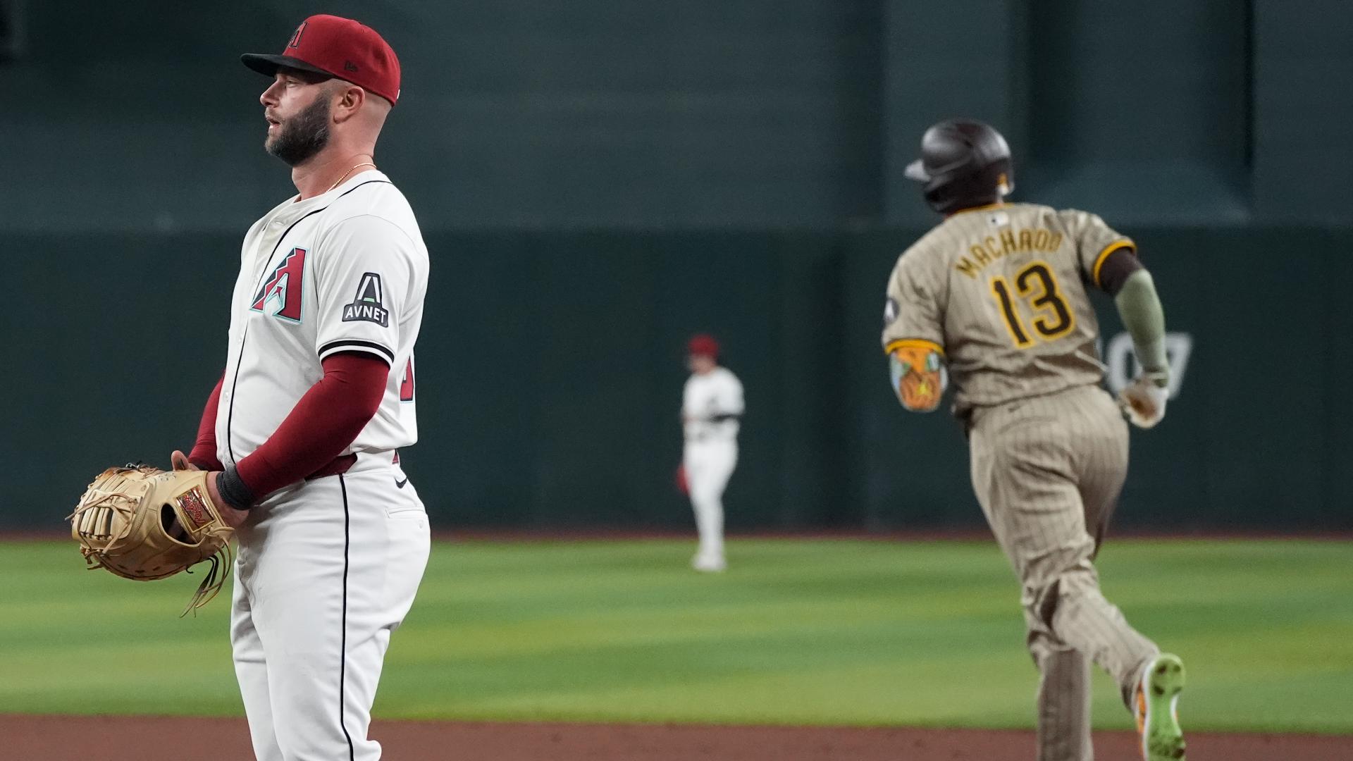 D-backs lose to Padres, 7-1, in series opener | 12news.com