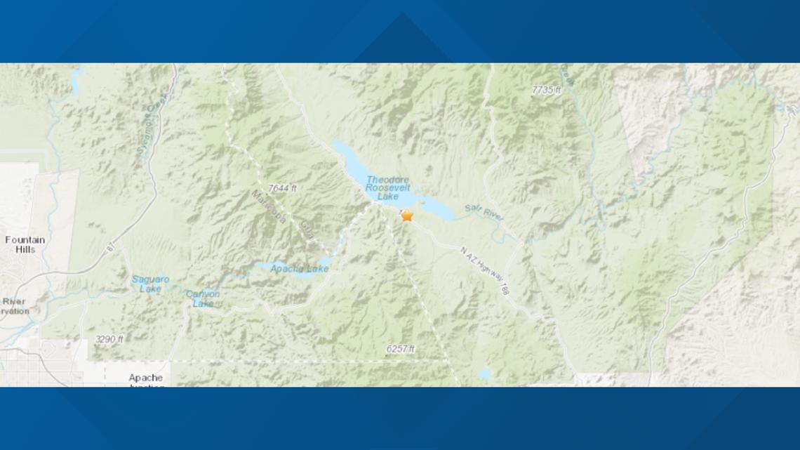 Second small earthquake recorded near Roosevelt Lake in Arizona ...