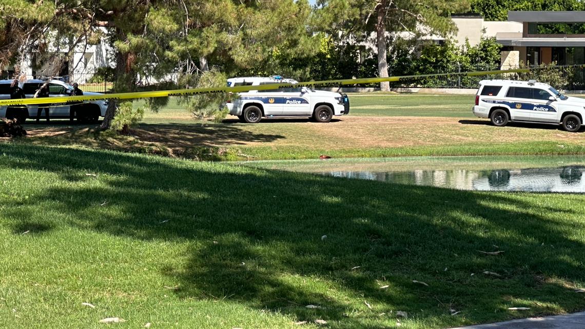 Police investigating a dead body found in Phoenix golf course pond ...
