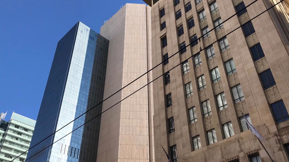 Protester climbs former Chase Tower in downtown Phoenix | 12news.com