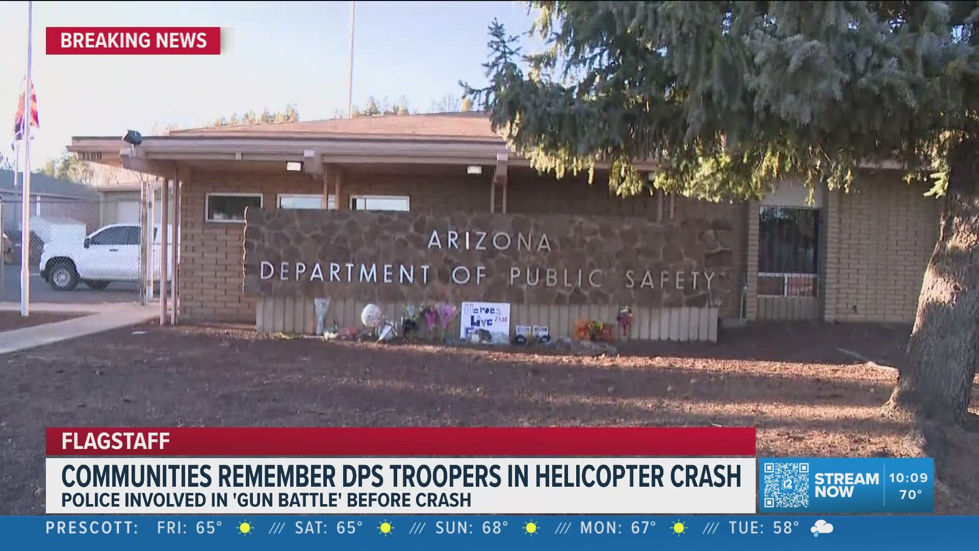 Memorials created for Arizona DPS troopers killed in helicopter crash ...