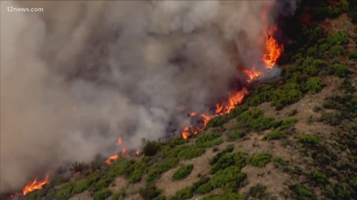 Four fires burning across Arizona | 12news.com