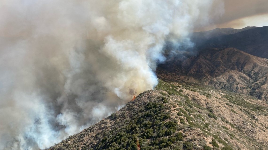 Arizona wildfires: 5,500 acres burned southwest of Crown King | 12news.com