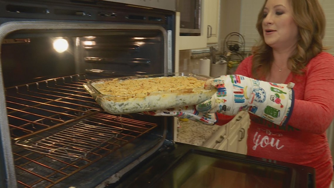 Holiday Recipes: Jen Wahl makes a cheesy green bean casserole | 12news.com
