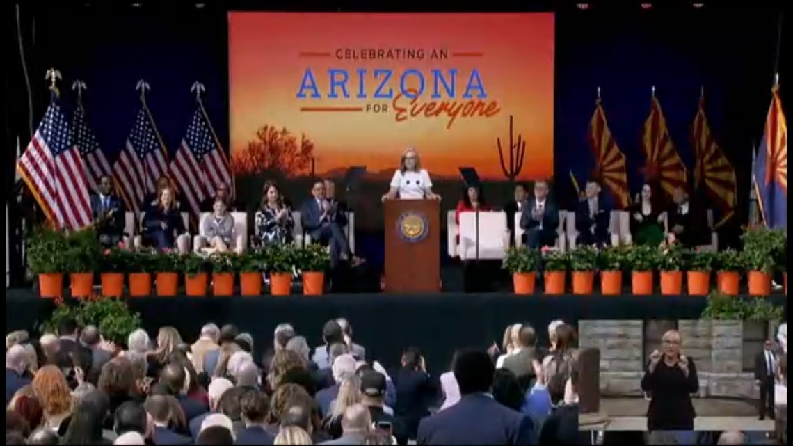 New AZ governor's inaugural events paid for with dark money | 12news.com