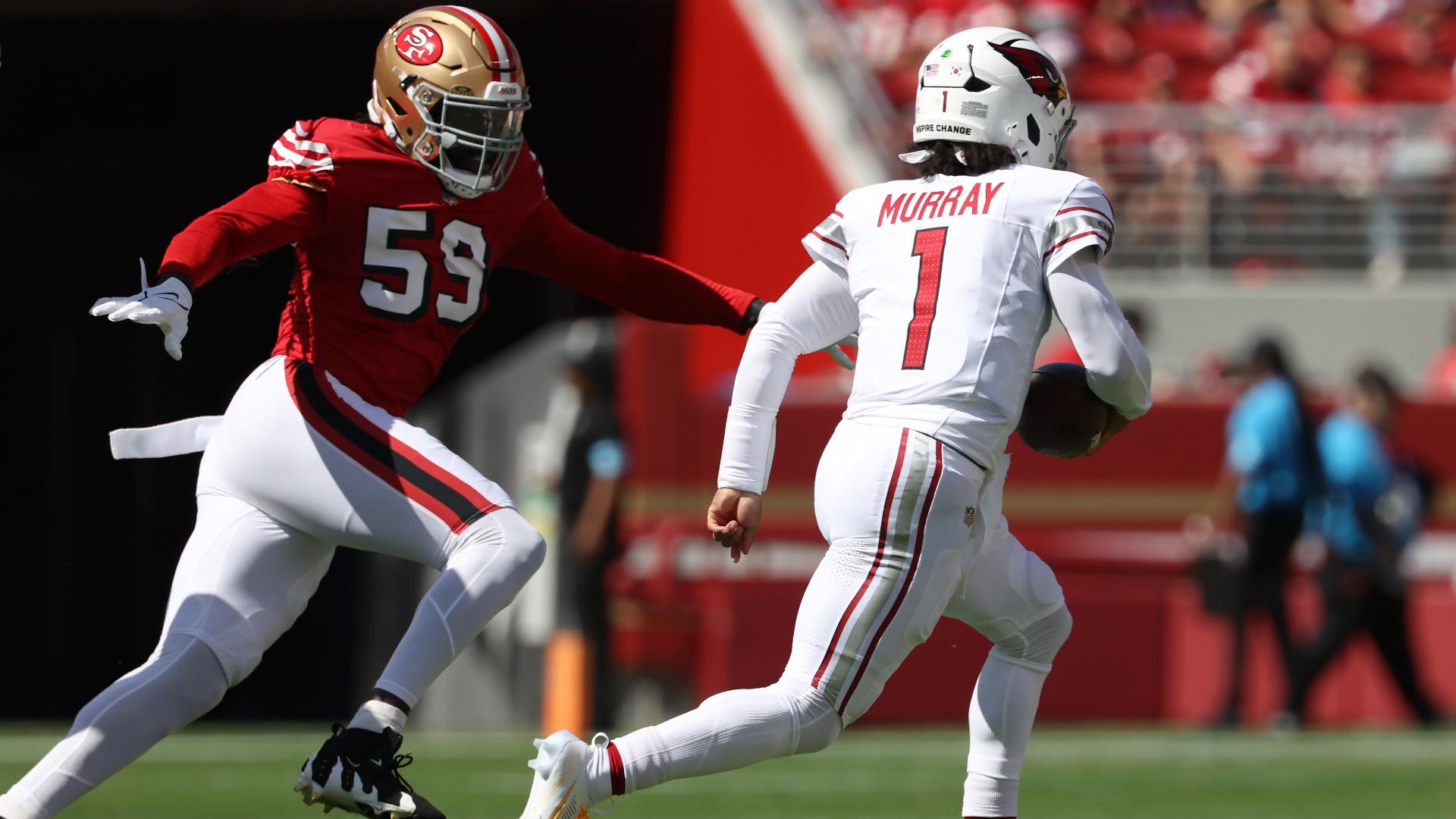 Kyler Murray runs for the longest TD of his career vs. 49ers | 12news.com