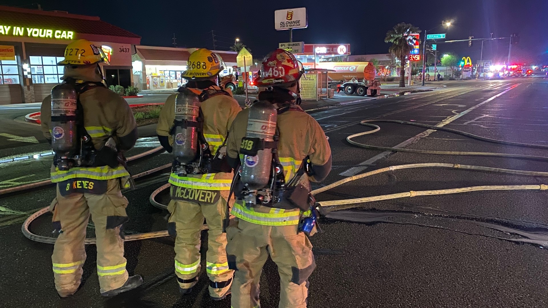 Gasoline spill near Glendale | 12news.com
