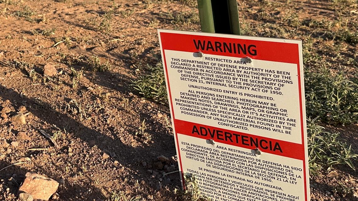 US military expands border enforcement with new zones | 12news.com