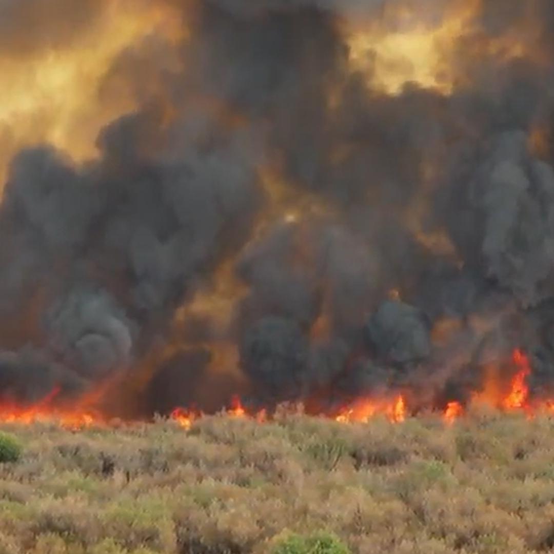 Firefighters reach 78% containment on burning brush fire near Buckeye ...
