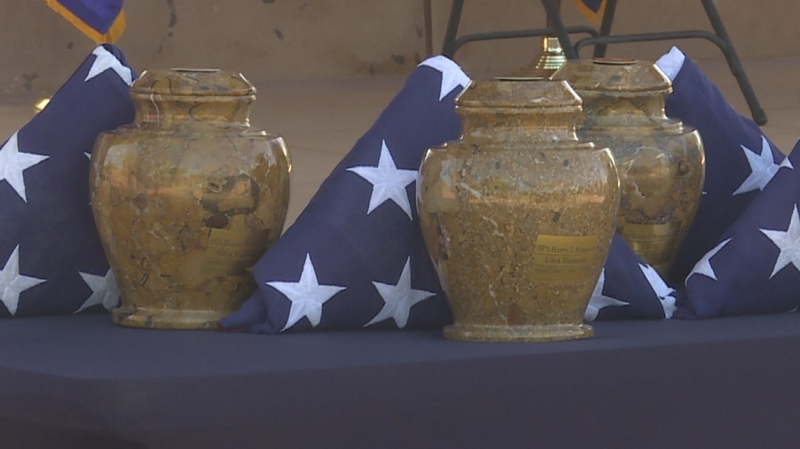 Remains Of Veterans Honored At Arizona Cemetery