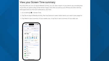 How do you find out how much time you spend on your phone? | 12news.com
