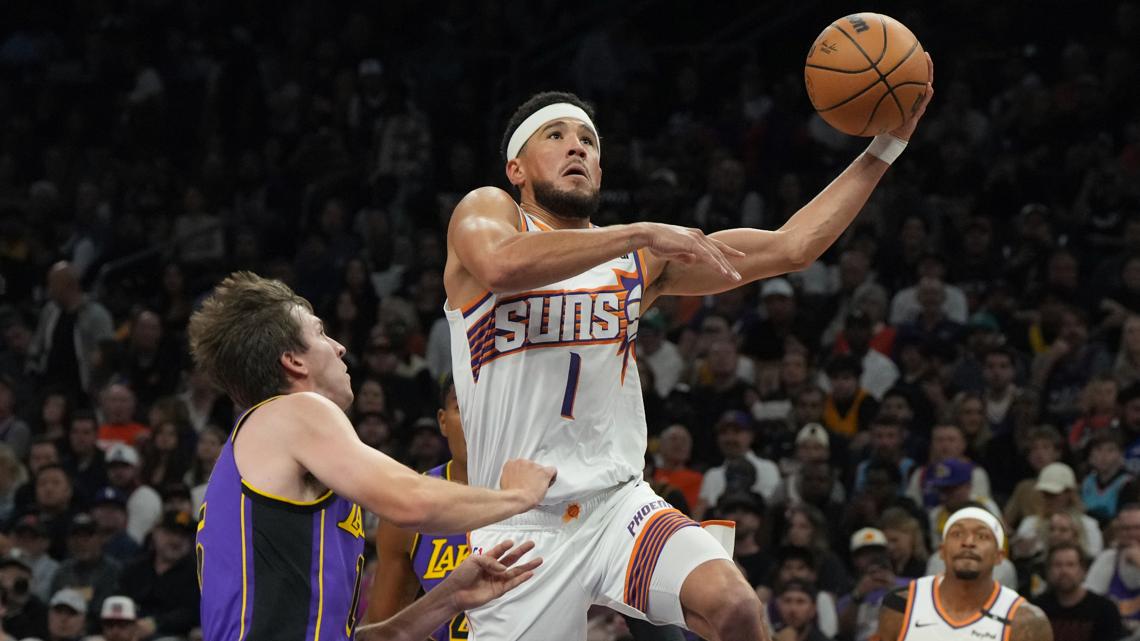 Devin Booker honored as Western Conference Player of the Week | 12news.com