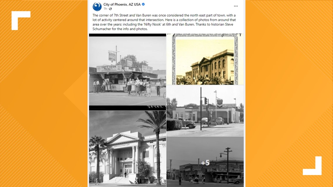 Vintage photos show different look of downtown Phoenix | 12news.com