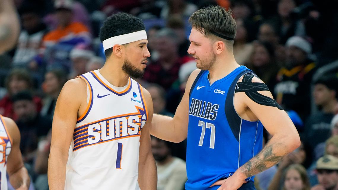 Suns lose to Mavericks 128-114 | 12news.com