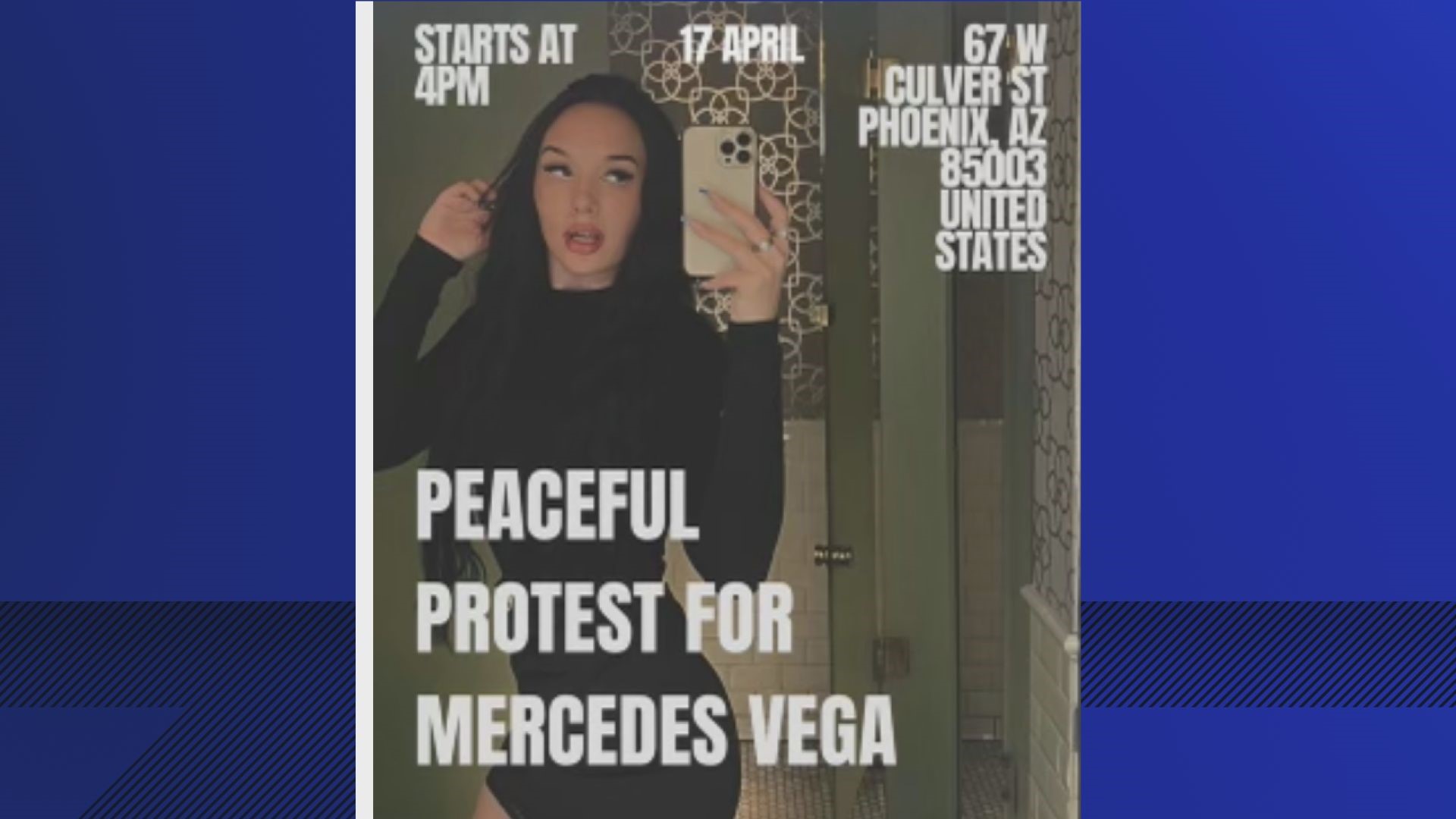 Family continues to call for justice in Mercedes Vega's death | 12news.com