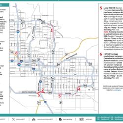 Closures and detours on Loop 101 and Loop 202 this weekend | 12news.com