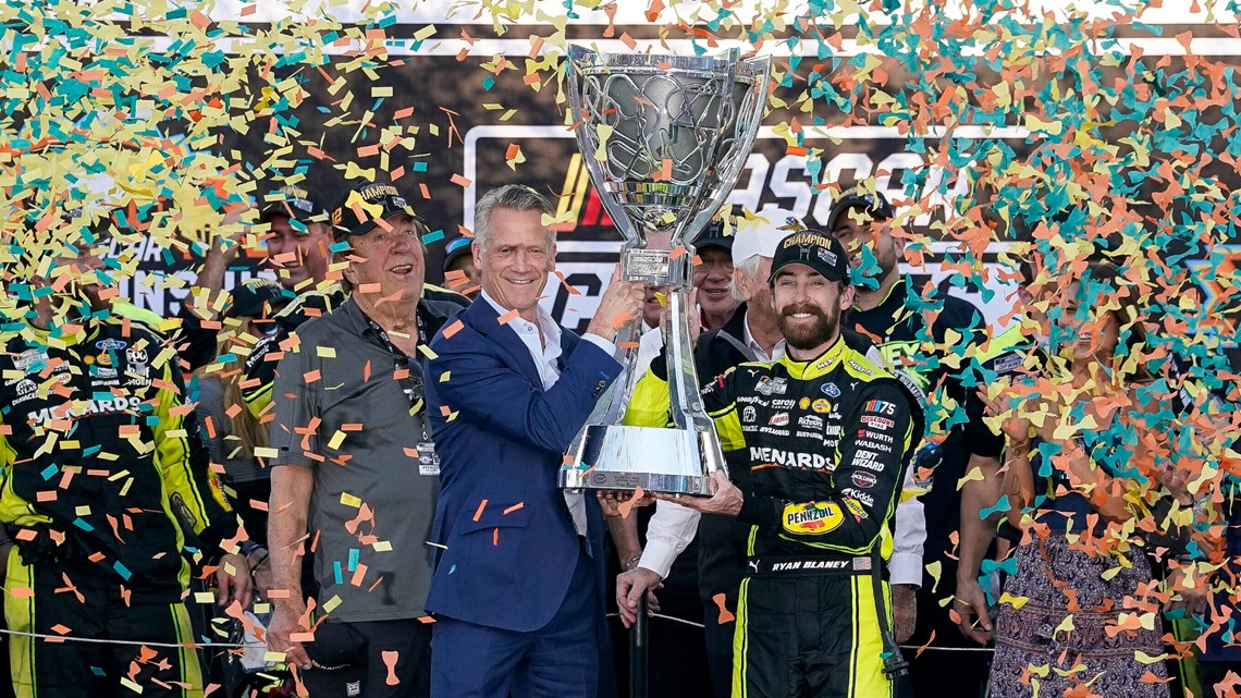 Ryan Blaney wins 1st NASCAR Cup Series Title | 12news.com