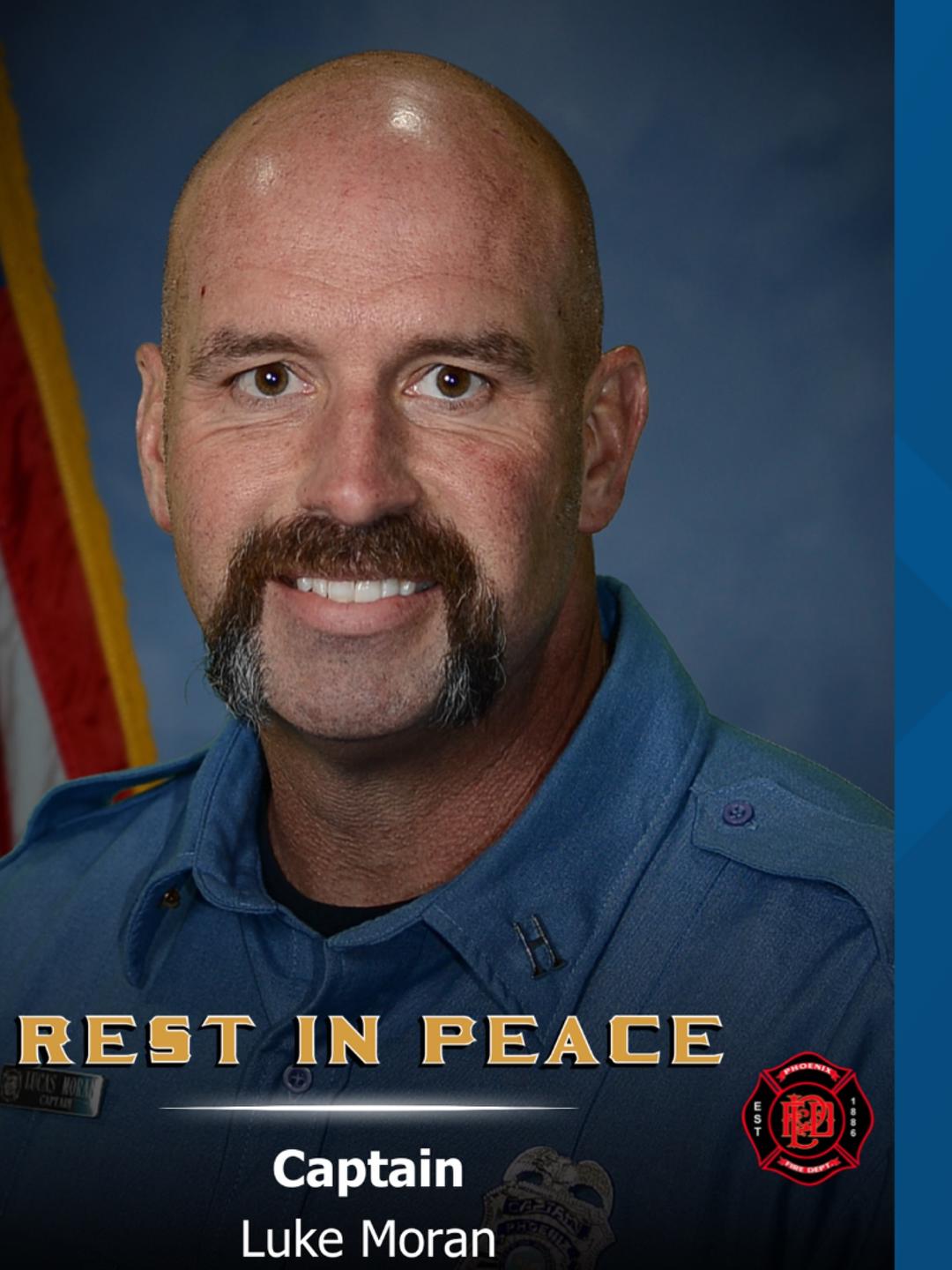 Phoenix Fire Department mourning loss of Captain Luke Moran | 12news.com