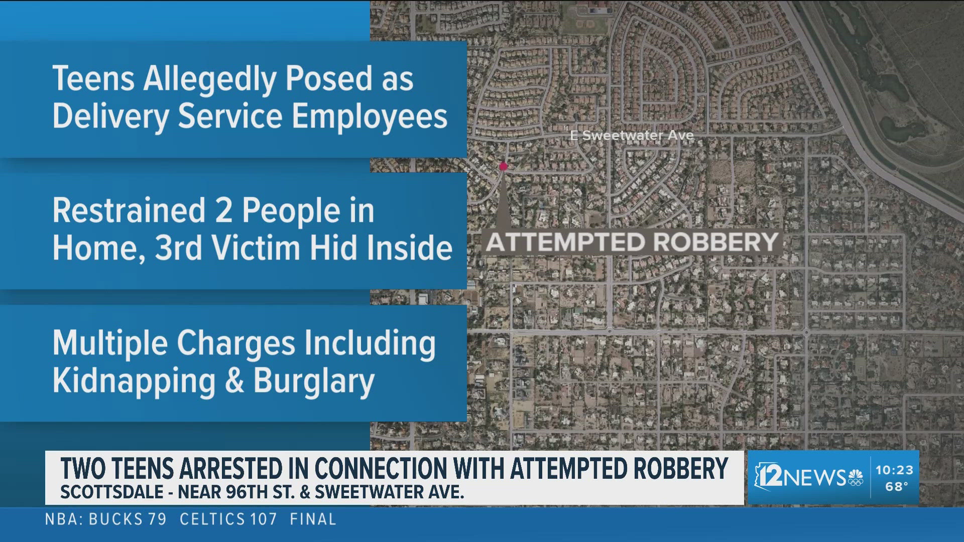 2 juveniles arrested after allegedly posing as delivery service ...