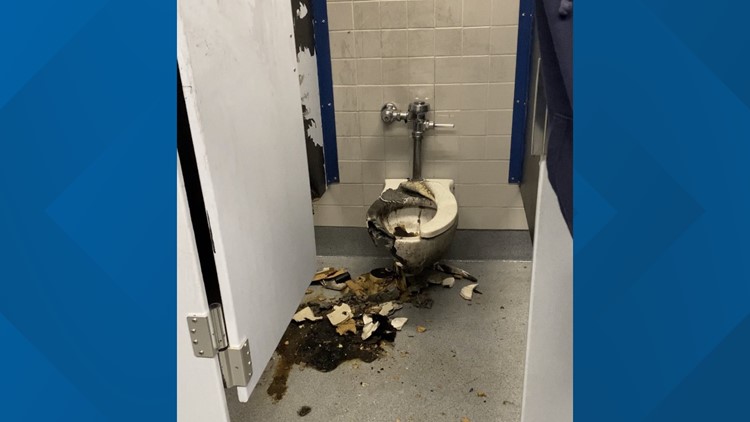 Toilet paper set on fire at Glendale elementary school | 12news.com