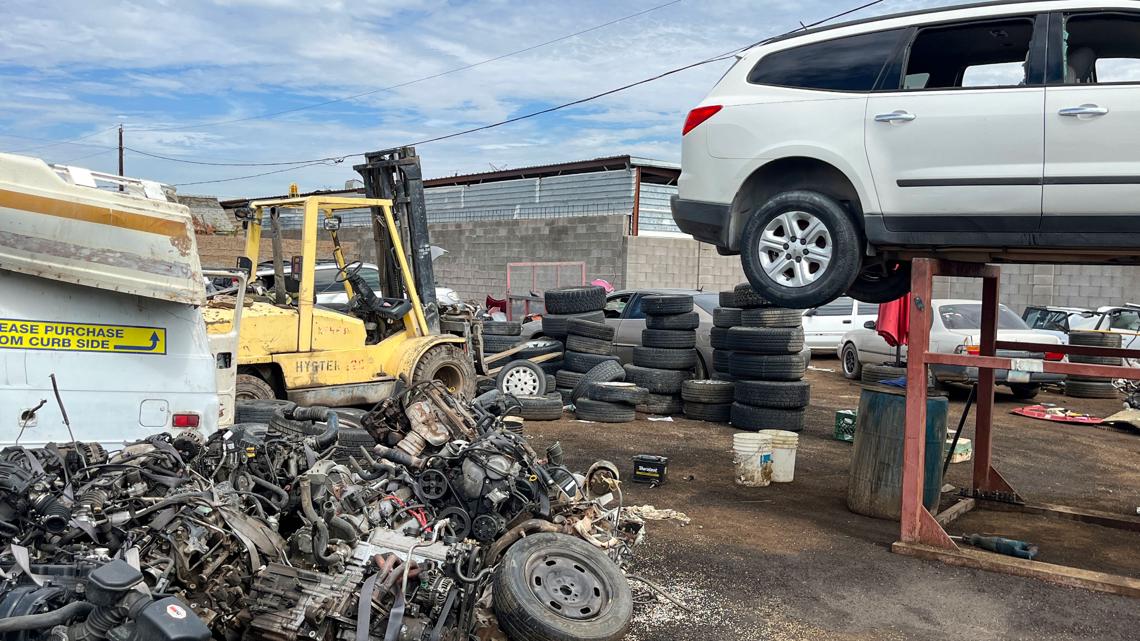 5 suspects after 'chop shop' investigation in Phoenix | 12news.com