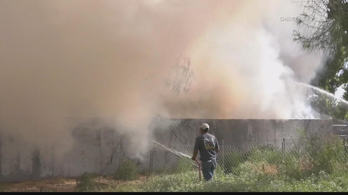 Officials say unknown number of animals were lost in a barn fire ...