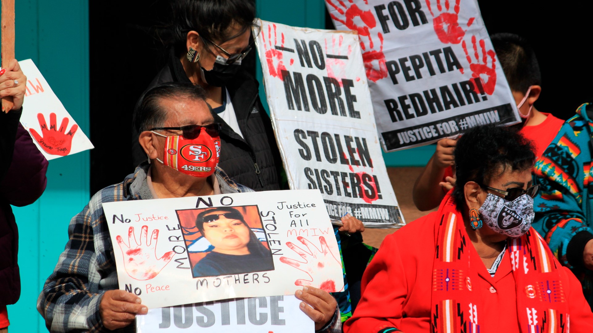 MMIP: Wearing red, Indigenous families honor missing relatives | 12news.com