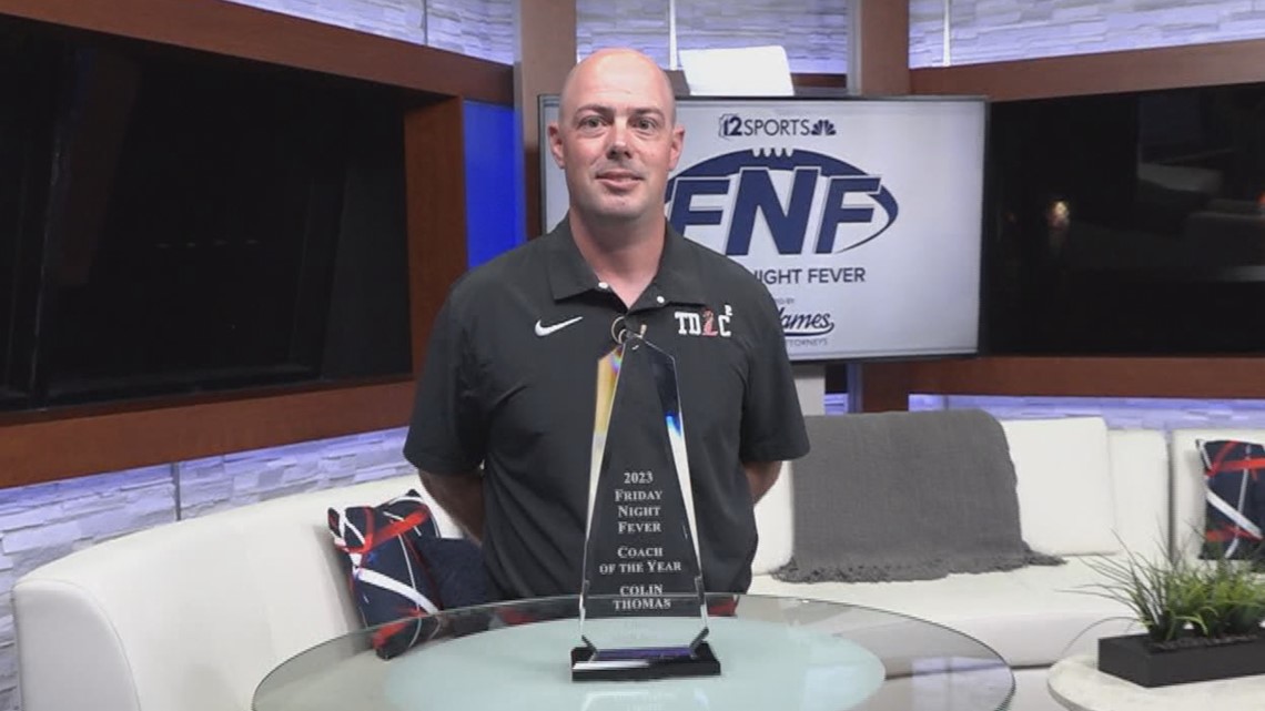 2023 FNF Coach of the Year: Colin Thomas | 12news.com