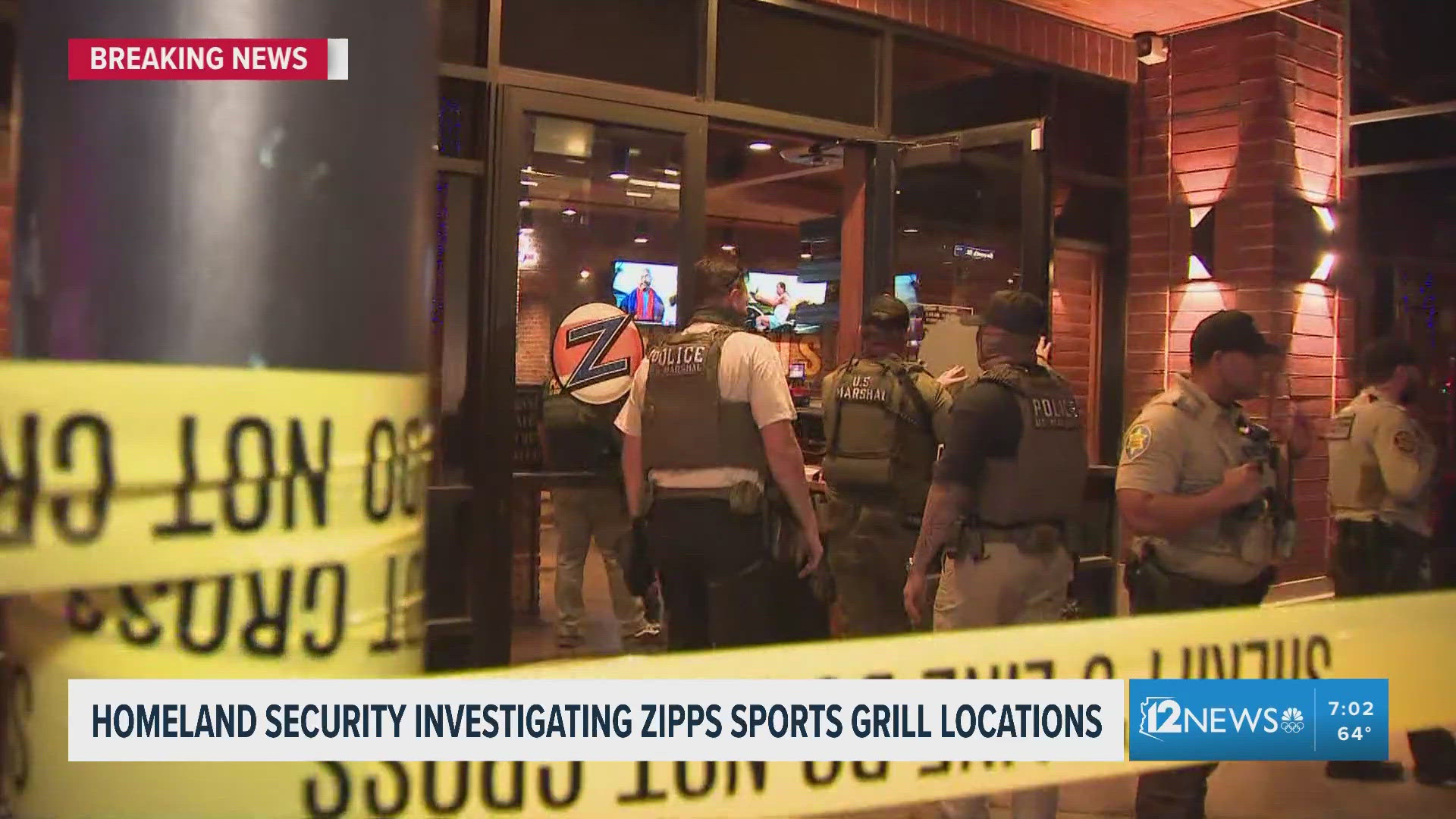 Several employees detained at Zipps Sports Grill in Tempe | 12news.com