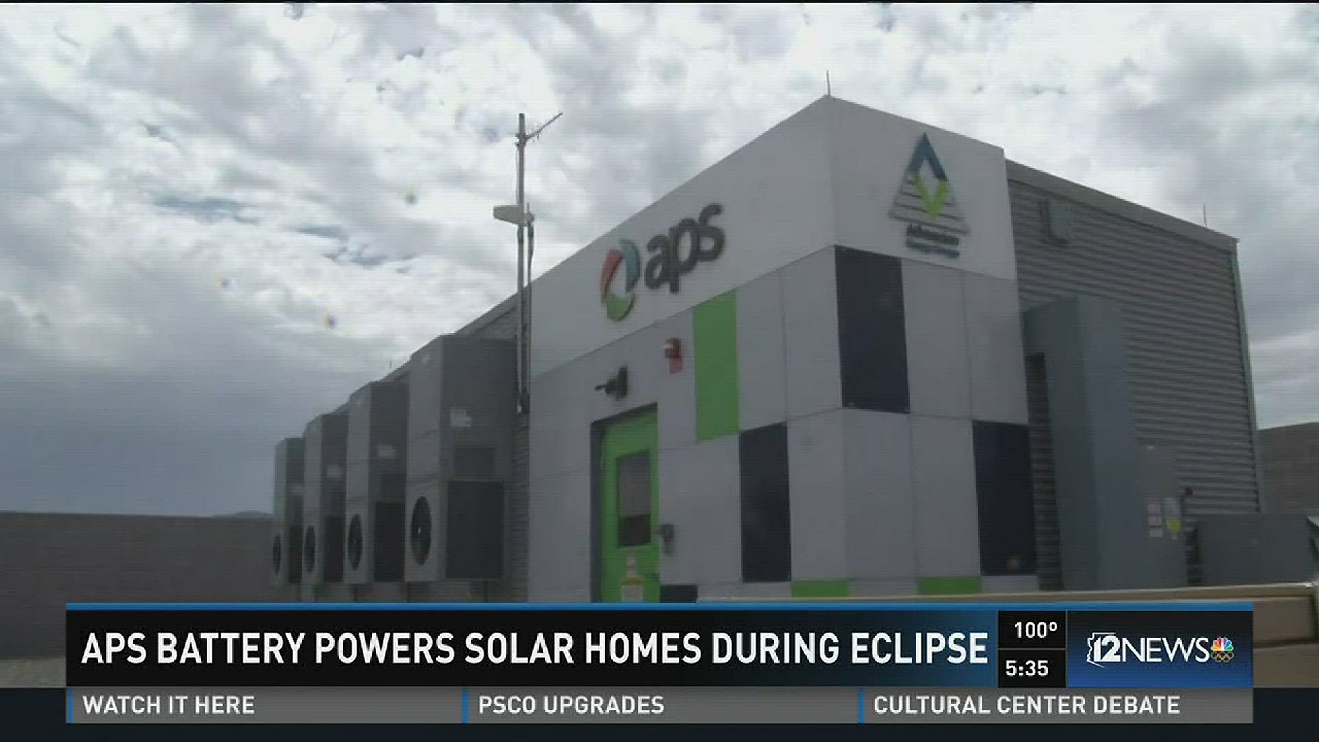 APS battery keeps solar homes running during solar eclipse | 12news.com