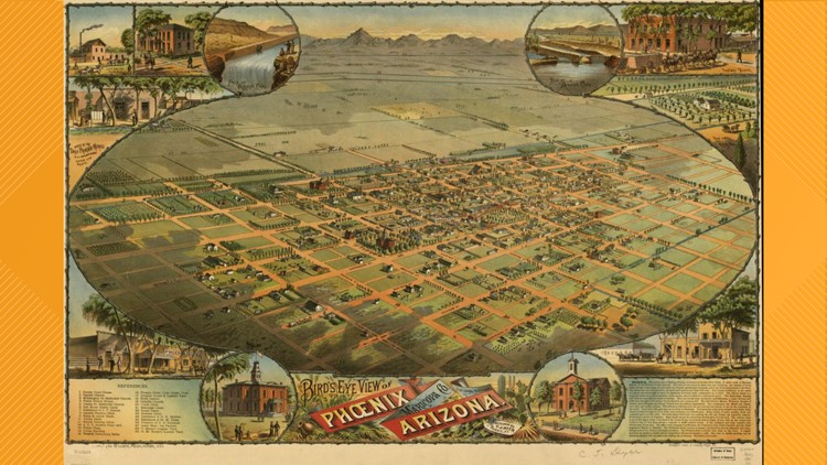 Phoenix in 1885 was a very different place. Take a look. | 12news.com