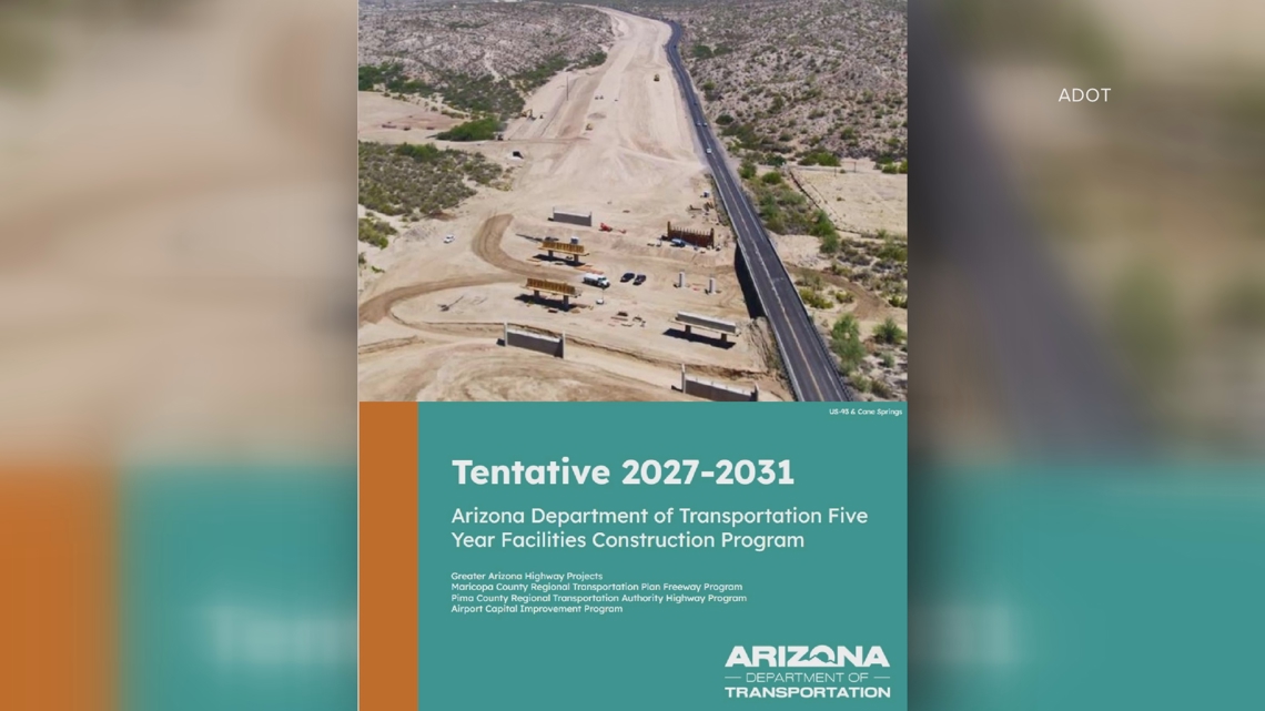 ADOT wants your feedback on $9.85 billion construction program | 12news.com