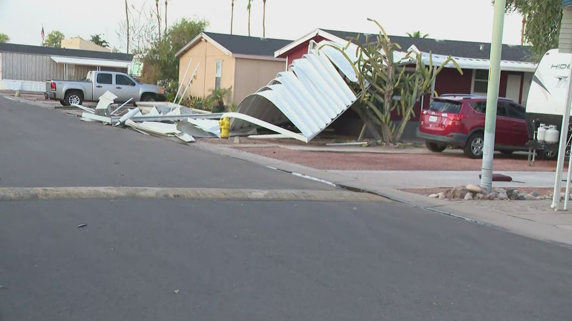 Overnight storms bring rain, leave damage in parts of East Valley ...