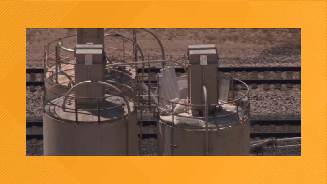 Firefighters rescue person stuck on top of silo in Tempe | 12news.com