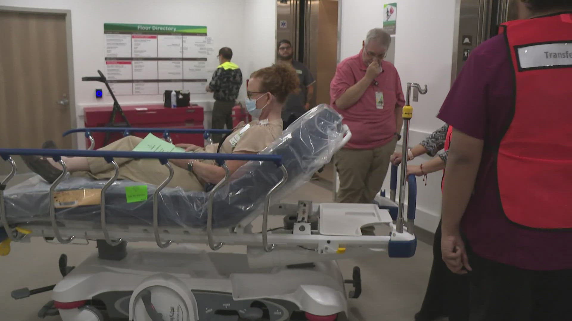 Practicing moving patients to new hospital | 12news.com