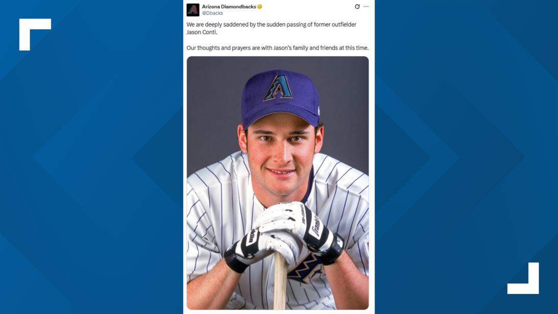 Former Diamondbacks outfielder Jason Conti dies at 50 | 12news.com