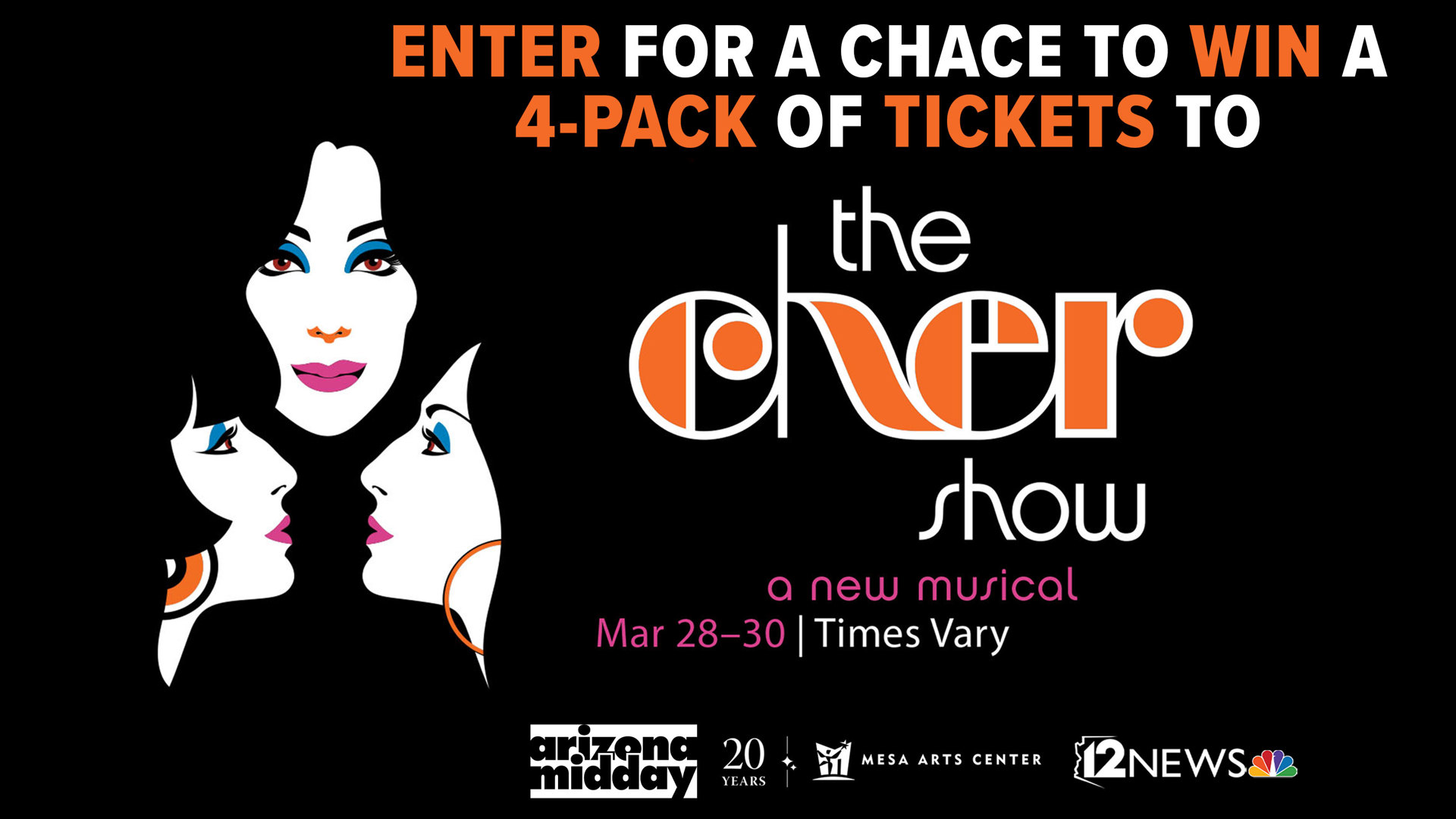 Enter to win 4 tickets to The Cher Show | 12news.com