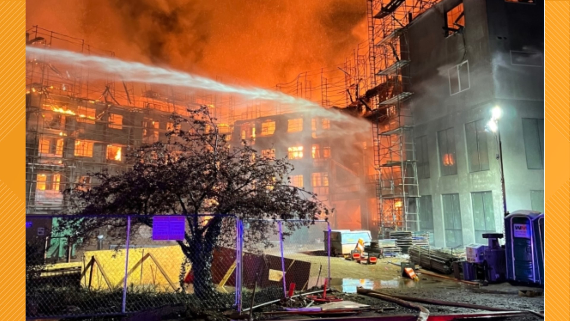 Luxury apartment building in central Arizona destroyed in fire | 12news.com