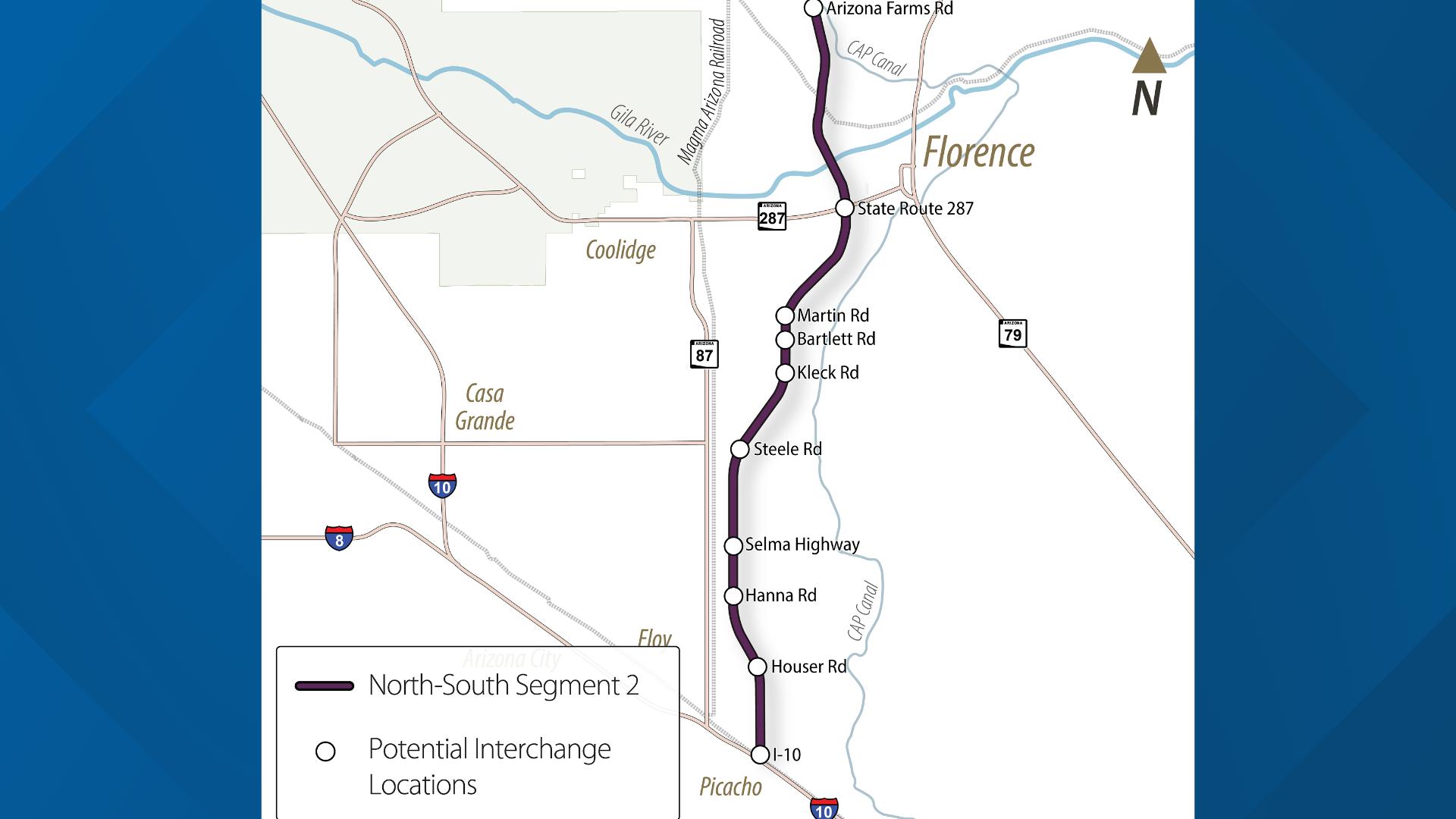 ADOT seeking feedback on North-South Corridor in Pinal County, Arizona ...