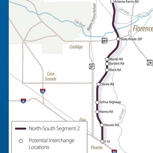 ADOT seeking feedback on North-South Corridor in Pinal County, Arizona ...