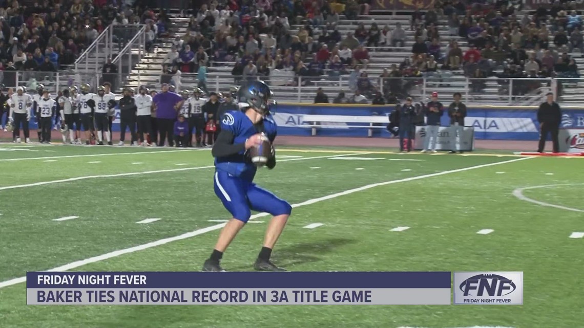 Arizona quarterback ties national record in 3A state title game ...