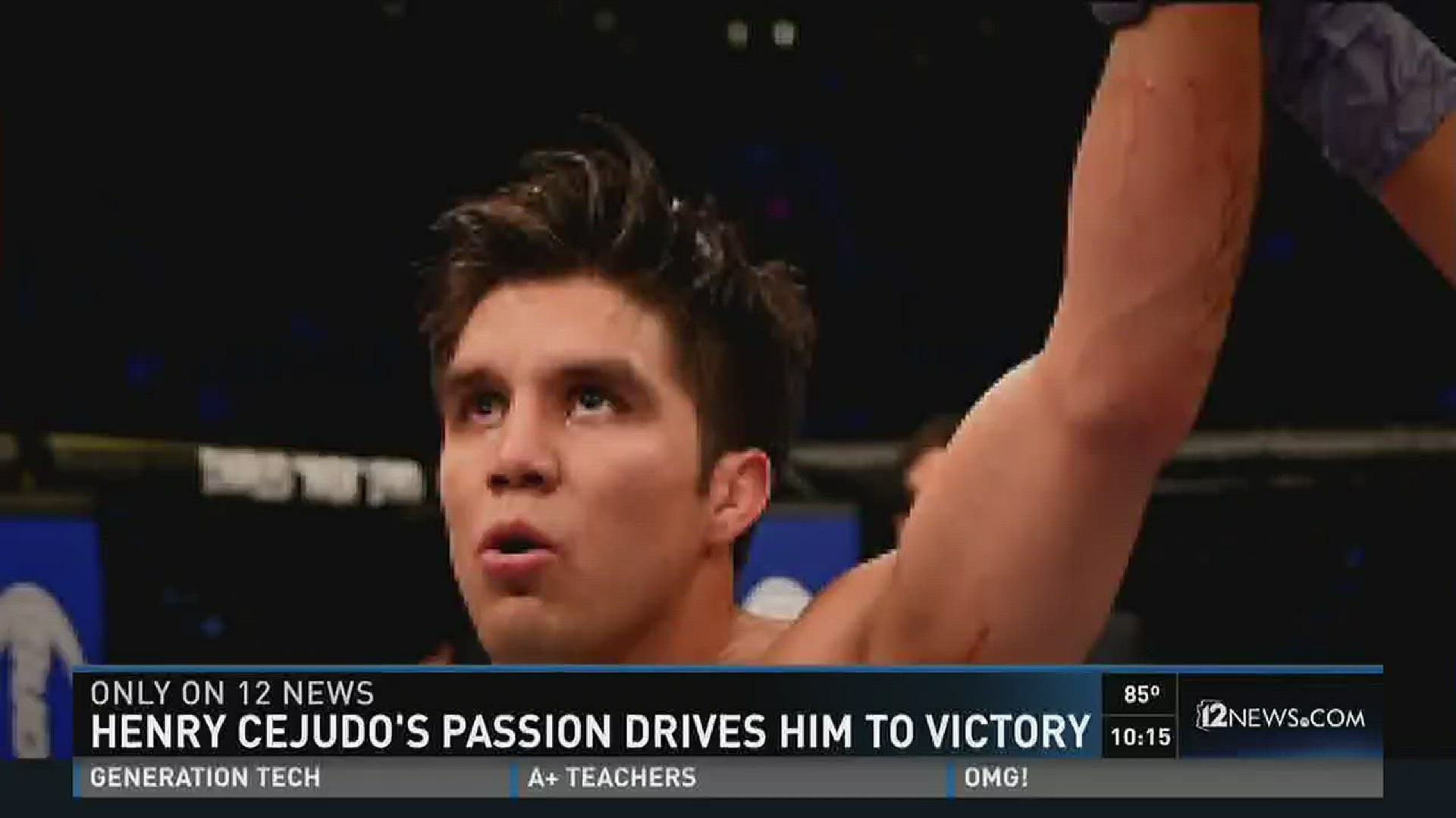 Henry Cejudo: Olympic gold to UFC fame | 12news.com
