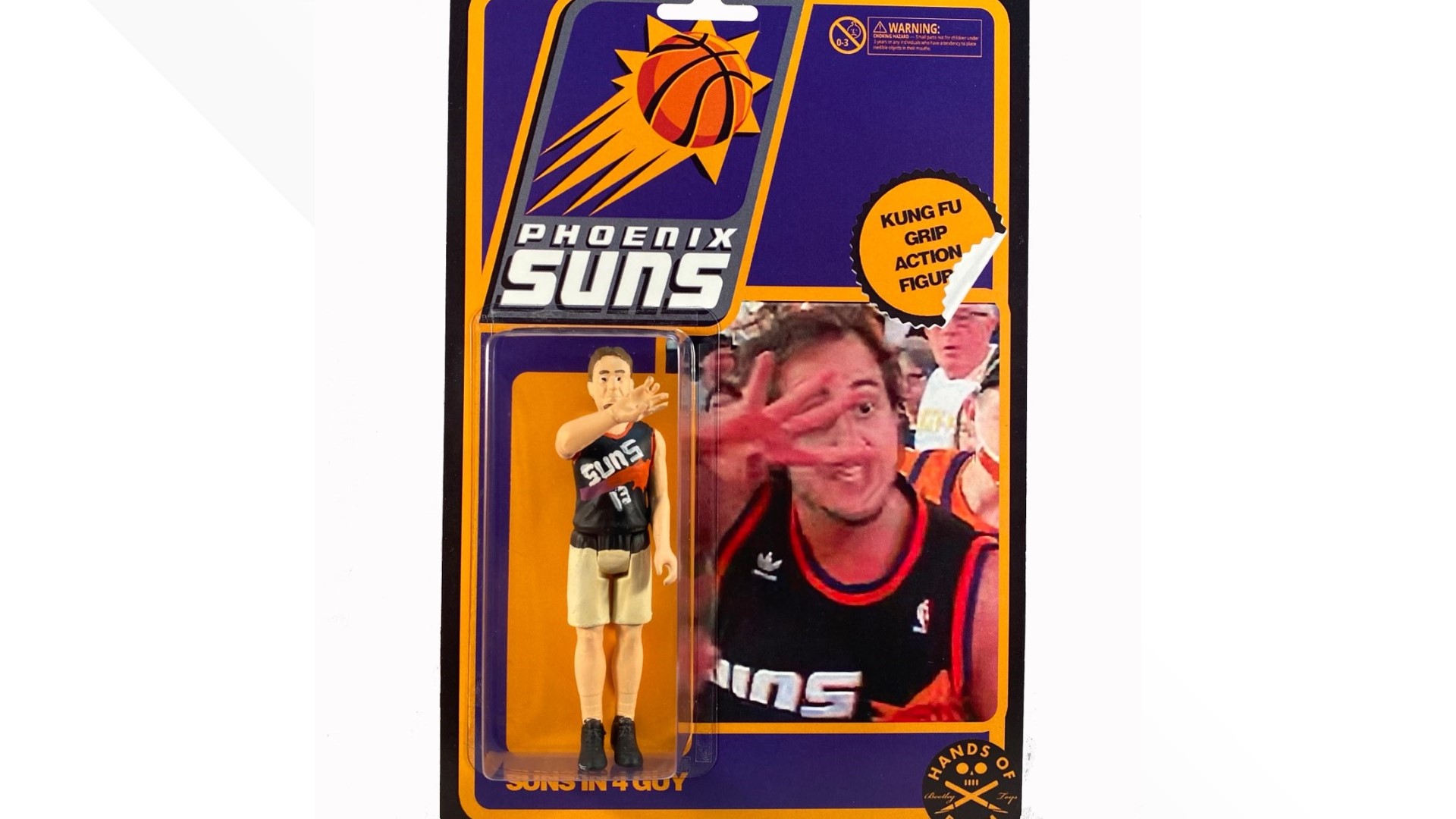 "Suns in Four" action figure goes viral | 12news.com