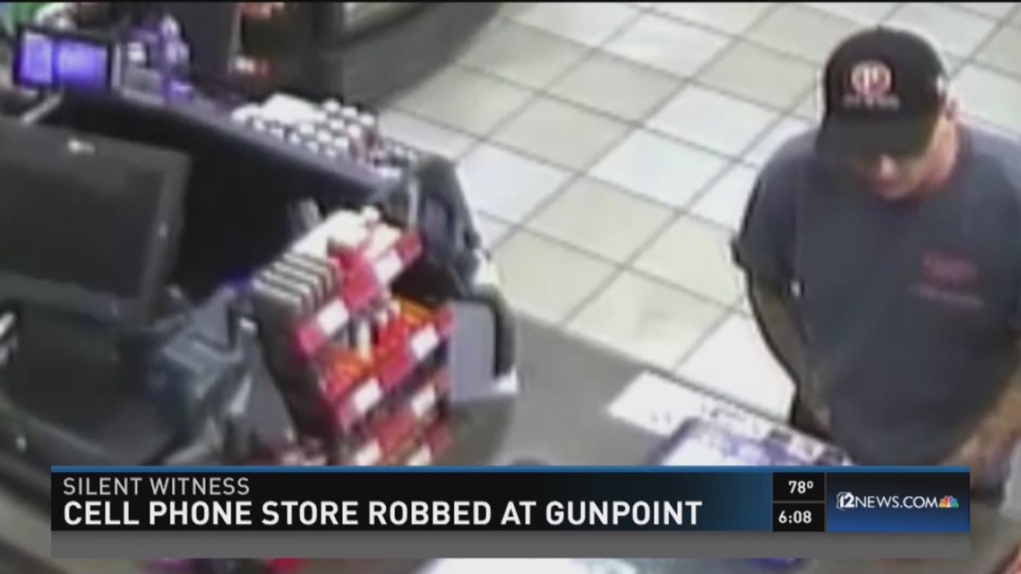 Cell phone store robbed at gunpoint | 12news.com