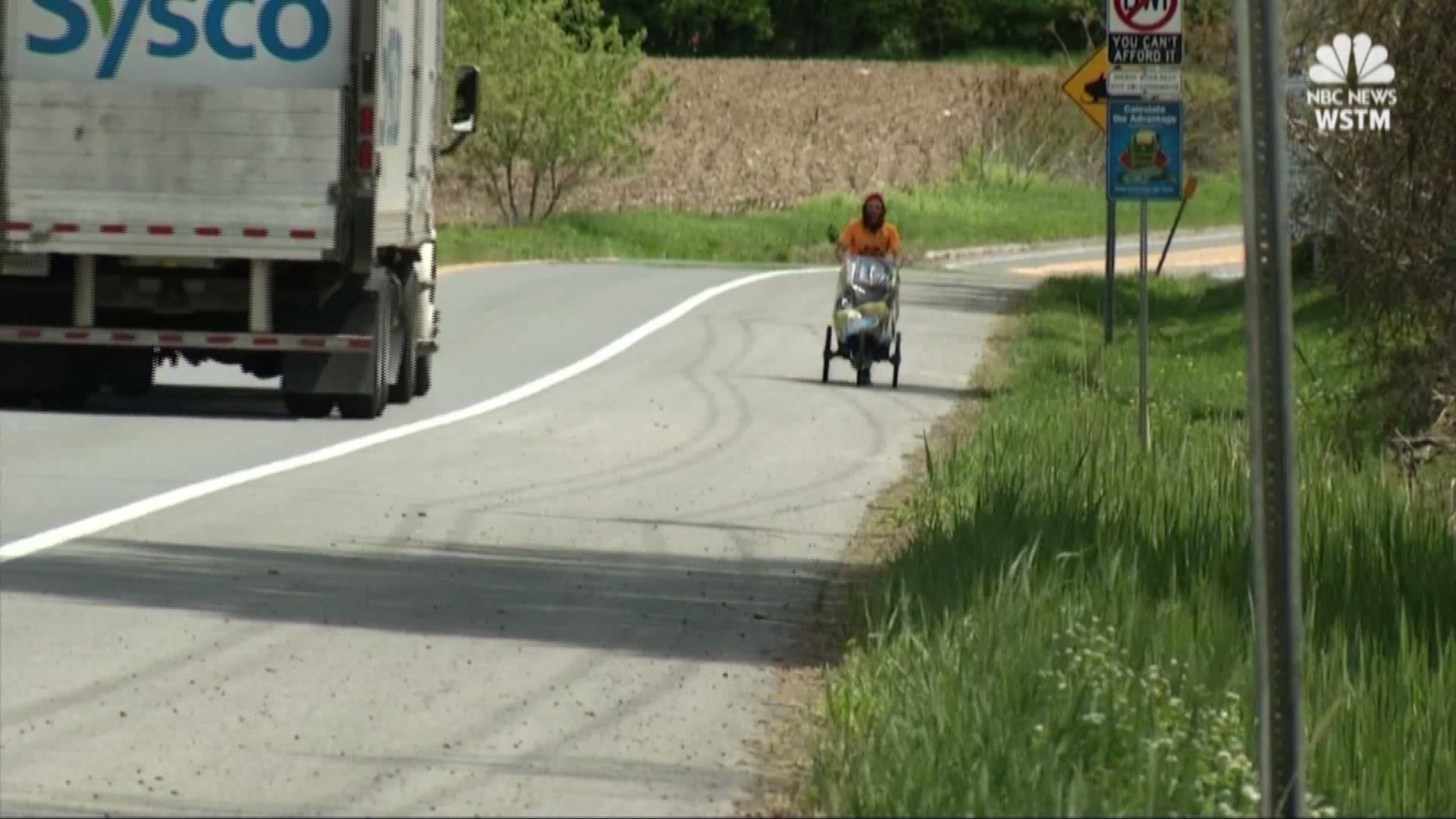 Real life 'Forrest Gump' runs cross country to raise awareness | 12news.com