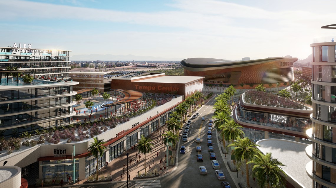 PHOTOS: Renderings of the Arizona Coyotes proposed arena and ...