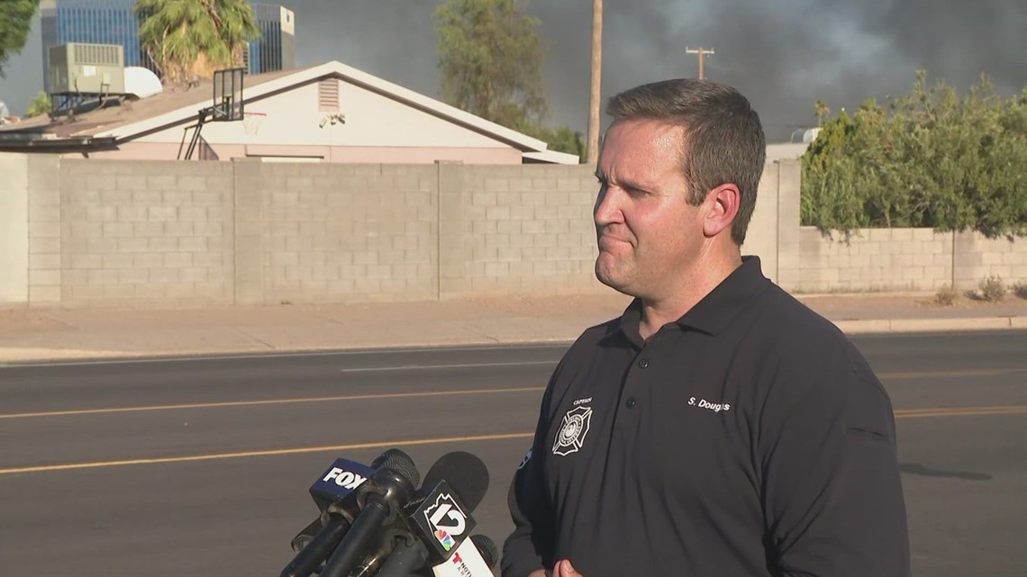 Phoenix Fire Department provides update on central Phoenix fire ...